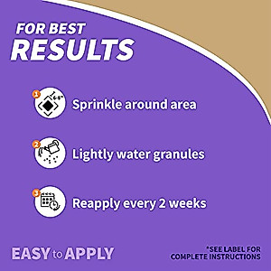 Bonide Repels-All Animal Repellent Granules, 6 lbs. Ready-to-Use Deer & Rabbit Repellent, Deter Pests from Lawn & Garden