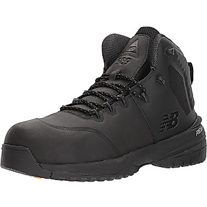 New Balance Men's Composite Toe 989 V1 Industrial Shoe, Black/Black, 12 XW US
