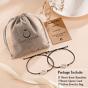 JOGDIAM Aunt Niece Bracelets Aunt Gifts from Niece Gifts from Auntie Birthday Gifts Best Aunt Ever Gifts Auntie Niece Jewelry