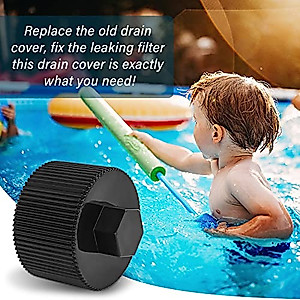 154712 Pool Drain Cap Replacement - for Pentair Sand Dollar Top Mount Above Ground Pool & Spa Sand Filter Models Sd 35, Sd 40,etc.