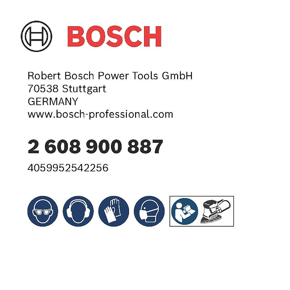 Bosch Professional 10x Expert C470 Sandpaper (for Hardwood, Paint on Wood, 102x62, 93 mm, Grit 80, Accessories Multi Sander)