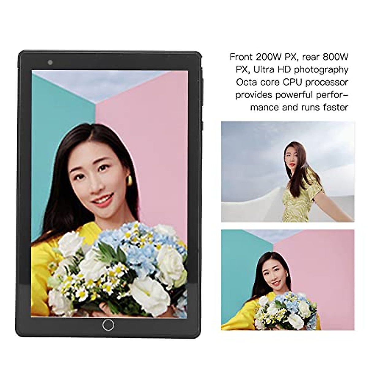 HD 8 Tablet,Octa Core Processor Tablet,WiFi Tablet, Dual Camera 1920x1200 IPS Tablet for,4GB RAM 64GB ROM,Expandable Up to 128GB, Kids Tablet
