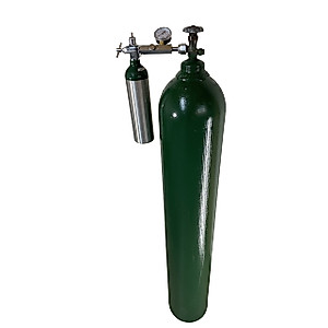 Oxygen Transfill Adaptor CGA540 to CGA870 with Bleed Valve Medical Dental Aviation