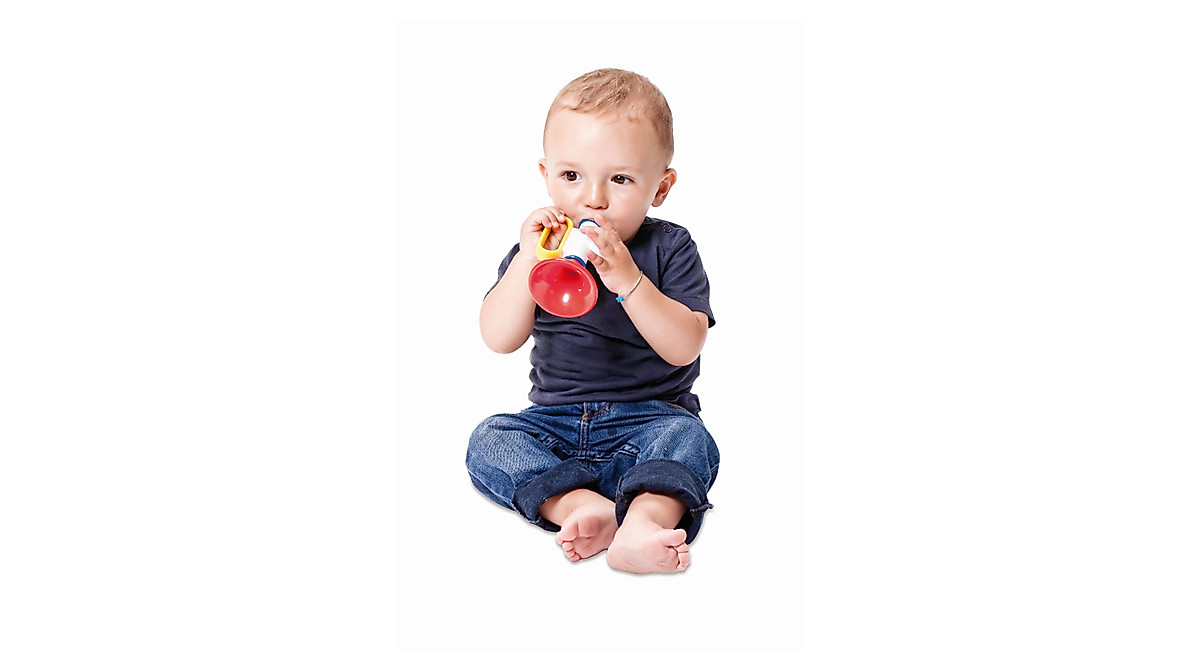 Ambi Toys Trumpet - Fun Musical Toy for Babies 12+