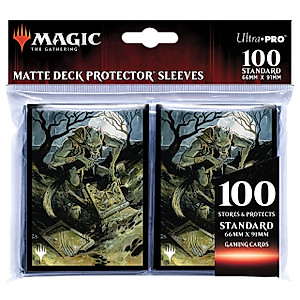 Innistrad Midnight Hunt 100ct Sleeves V3 Featuring Graveyard Glutton for Magic