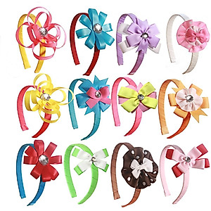 DIY Headband for Girls - Art and Crafts for Girls Ages 7-12 Full of Ribbon, Headbands, Bows and more - Craft Kits for Kids Ages 5-7 Crafts for Girls Ages 6-8 8-12 Crafts for Kids ages 8-12 3-5 4-8