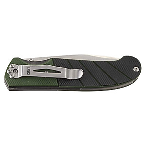 COLUMBIA RIVER KNIFE & TOOL Ignitor EDC Folding Pocket Knife: Assisted Opening Everyday Carry, Serrated Edge Blade, Veff Serrations, Thumb Stud, Liner Lock, G10 Handle, Pocket Clip 6855
