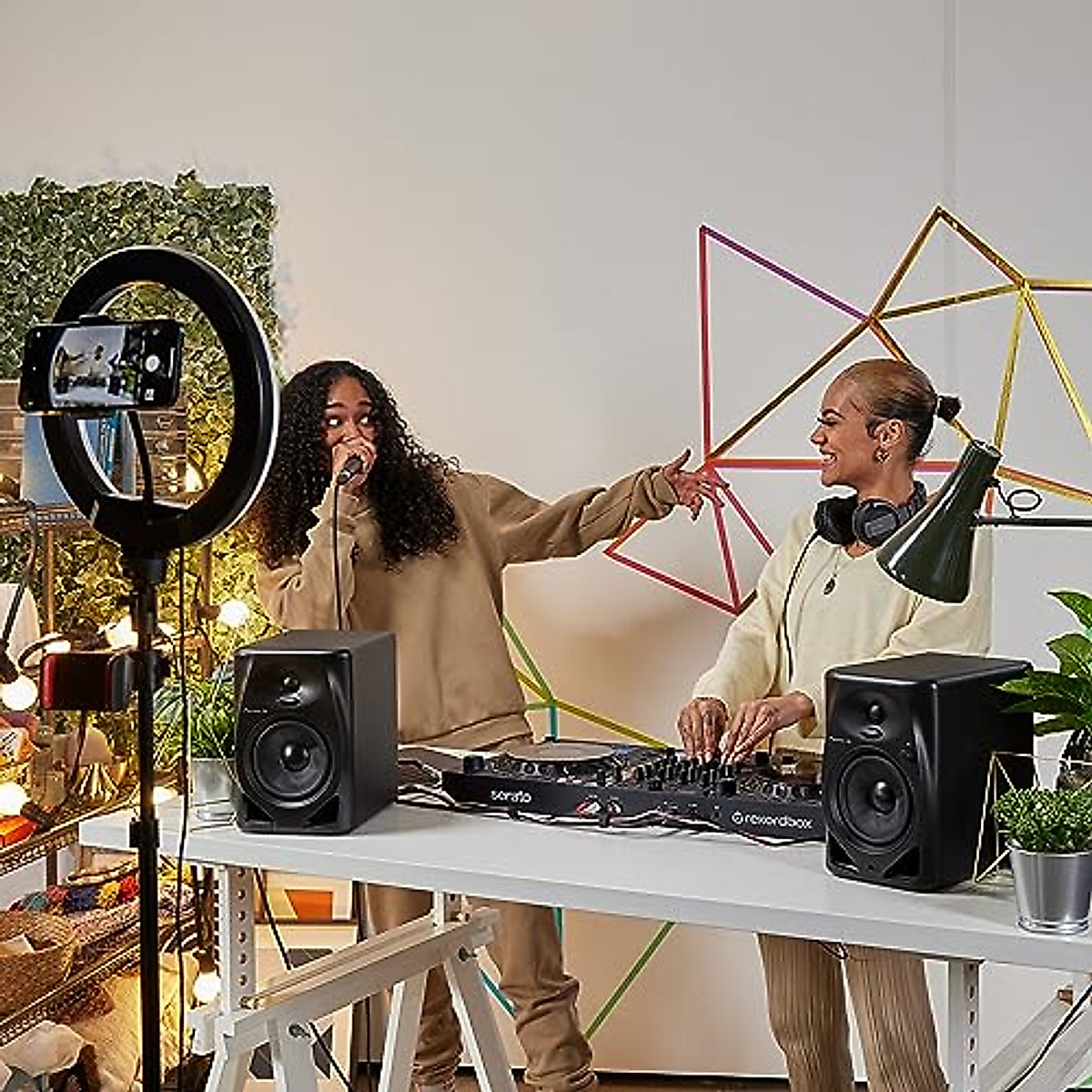 Pioneer DJ DM-50D 5-inch Active Monitor Speaker - Black