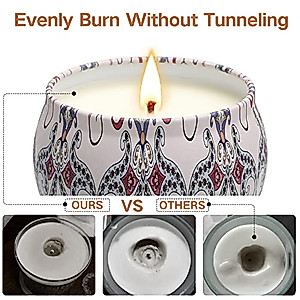 Scented Candle Gifts for Women, 4 Pack 4.4 oz Aromatherapy Candles, Stress Relief Gifts for Girlfriend, Teacher, Mom, Anniversary, Birthday, Christmas Gifts