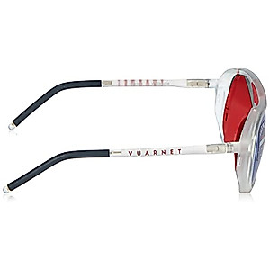 Vuarnet sunglasses Vuarnet Ice (VL-1709 0008-1626) Transparent Crystal - Grey green polarised with Blue mirror effect lenses