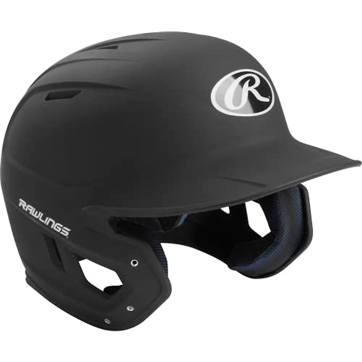 Rawlings | MACH Batting Helmet | Matte Black | Senior 6 7/8" - 7 5/8"