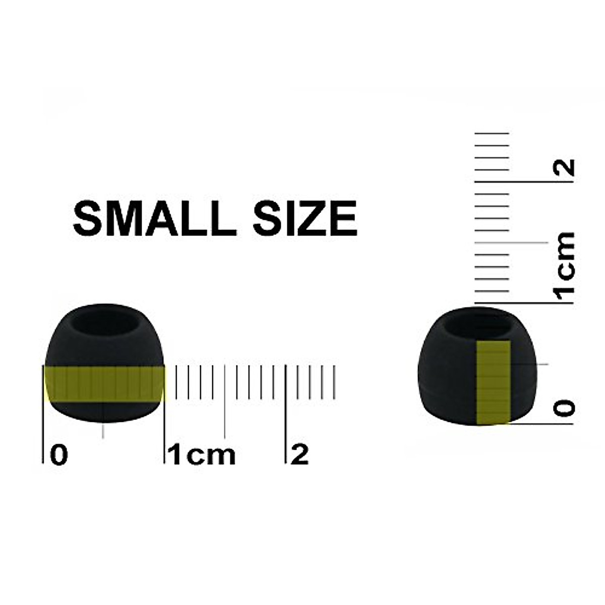 12pcs (ALL-B) 4S / 4M / 4L Replacement Adapters Earbuds Ear Tips Compatible with Motorola VerveLoop, VerveLoop+, VerveRider, VerveRider+,Moto Surround,SF600, S11 S-11 HD, S-11 Flex HD Earphones