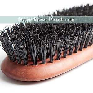 100% Natural Boar Bristle Hairbrush for Healthy Hair - Gentle Care, Made in Germany