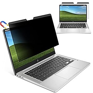 FILMEXT 14 Inch 16:10 Laptop Privacy Screen Protector Filter Magnetic Installation Bubble-Free Compatible with HP/Dell/Acer/Samsung/Lenovo/Asus/Toshiba