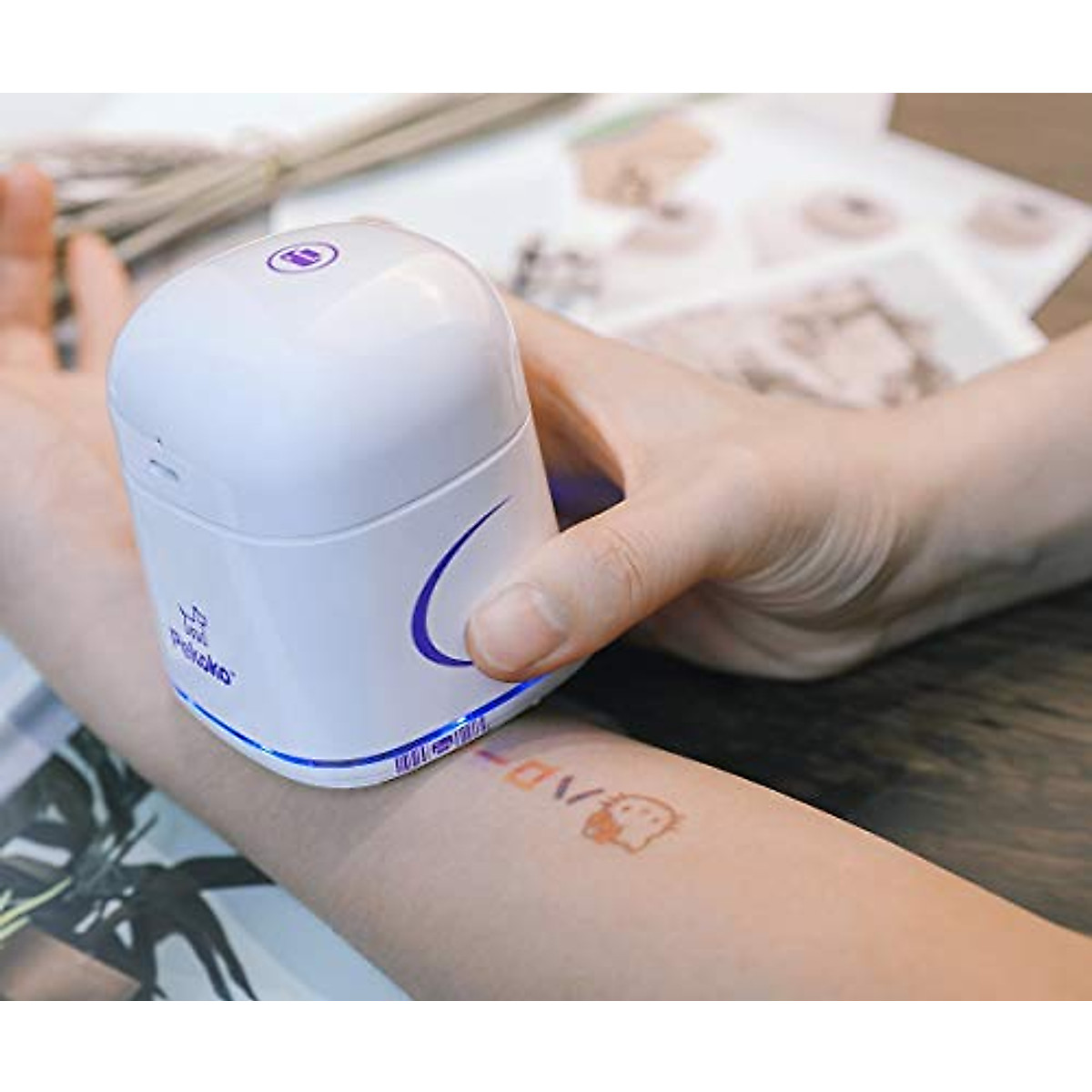 PEKOKO Original Multi-Color Ink Cartridge K1 Portable Mobile Printer Replacement for Mbrush printcube Printer