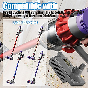 LAIMIAO V10 Battery Adapter for Milwaukee 18V, Perfectly to work for DYS V10 Vacuum, for Dys Cyclone V10 Animal V10 Absolute V10 Fluffy V10 Motorhead V10 Allergy Series Vacuum Cleaners