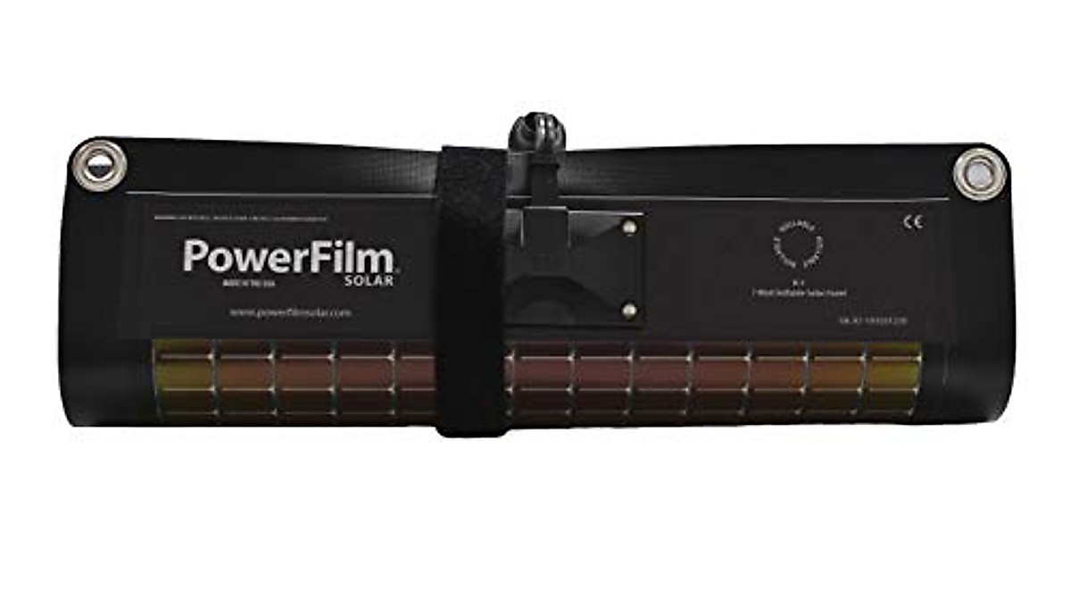 PF POWERFILM 7 Watt Rollable Solar Panel | Portable Waterproof Power