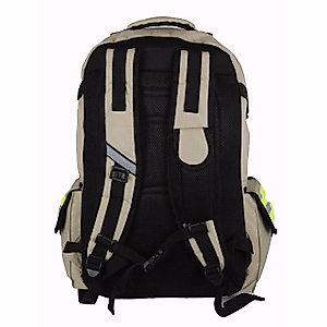 Fully Involved Stitching Firefighter Personalized Backpack