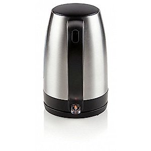 Domo DO496WK Electric Kettle 1.7 L 2200 W Stainless Steel Stainless Steel Water Level Indicator Cordless