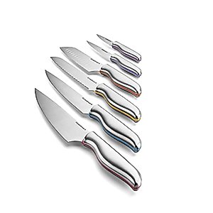 Cuisinart C77-12PCS 12 PC Classic Cutlery Color Band Collection