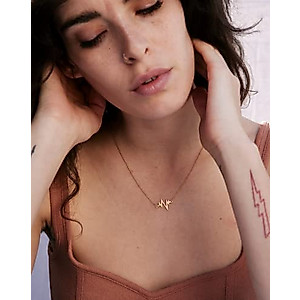 Bryan Anthonys There in a Heartbeat 14k Gold Necklace for Women, Pendant, Adjustable Length