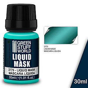 Green Stuff World Liquid Mask - 30ml for Models and Miniatures Hobbies GSW 2775