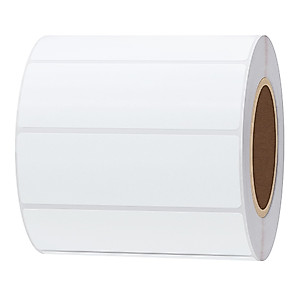 Hybsk 3x1 inch Direct Thermal Labels for Barcodes, Address, Compatible with Rollo Label Printer & Zebra Desktop Printers (3"x1",White)