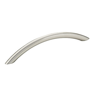 Richelieu Hardware BP39965195 Douglaston Collection 5 1/16-inch (128 mm) Center-to-Center Brushed Nickel Modern Cabinet and Drawer Pull Handle for Kitchen, Bathroom, and Furniture