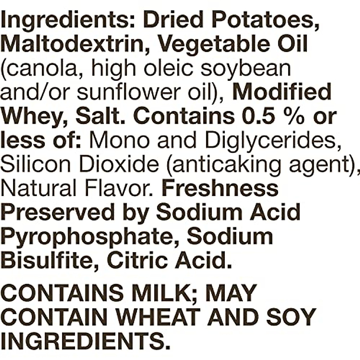 Betty Crocker Creamy Butter Mashed Potatoes, 4 oz. (Pack of 8)