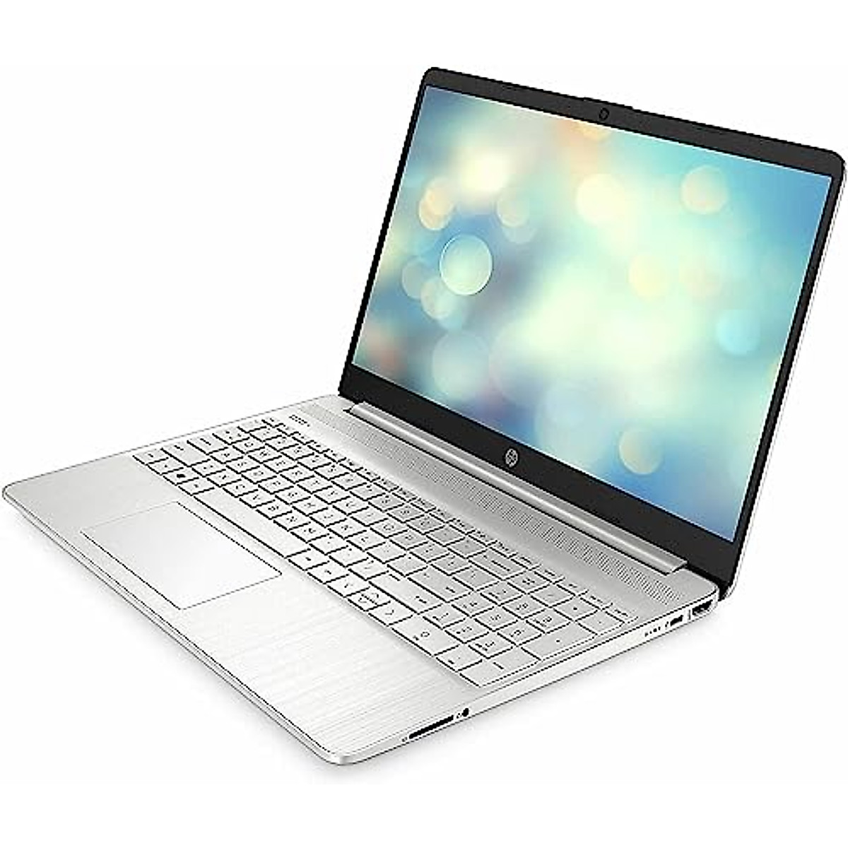 HP 15.6 HD Laptop Thin Portable, 8-Cores AMD Ryzen 7 5700U(up to 4.3GHz), 16GB DDR4 RAM, 1TB PCIe SSD, Full-Size KB, WiFi 6, Bluetooth, HDMI, Windows 11, Silver, w/GM Accessory