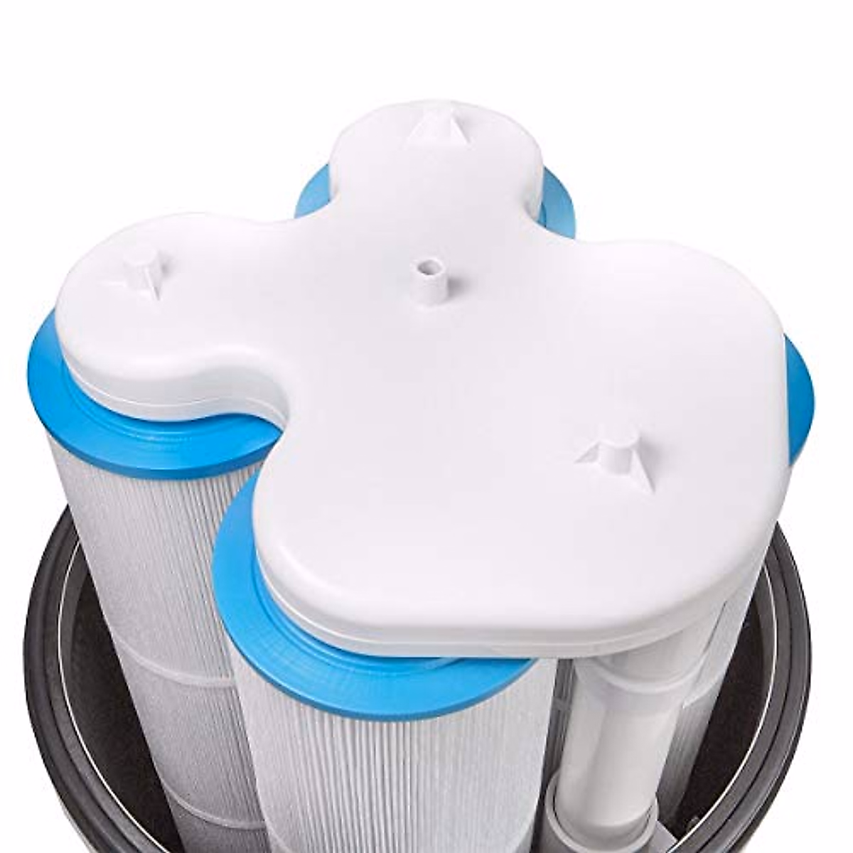 XtremepowerUS Pro-Series Pool Cartridge Filter In-Ground Swimming Pool and Spa Pool Filter System w/ 4 Filter 425 sq ft Inground