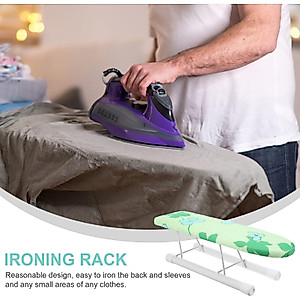 Homoyoyo Clothes Ironing Board Tabletop Ironing Board Portable Ironing Board Small Ironing Board Mini Ironing Board Compact Ironing Board Ironing Supply Travel Simple Ironing Table Fabric