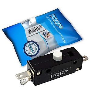 HQRP Push Button On-On Switch Compatible with Tecumseh Electric Start Switch fits Sears, Craftsman, MTD Snow King Snow Blower Snowblower Snowthrower