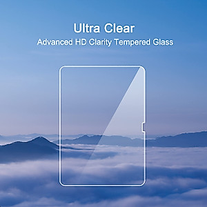 Ailun 2 Pack Screen Protector for iPad 10th Generation 10.9 Inch Display 2022 Tempered Glass [Face ID & Apple Pencil Compatible] Ultra Sensitive Case Friendly [2 Pack]