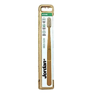 Jordan Green Clean Medium Toothbrush - Pack of 1 - Environmentally Friendly
