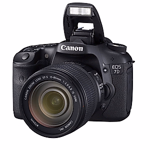 Canon EOS-7D Digital SLR Camera/Lens Kit, with Canon EF-S 18-135mm f/3.5-5.6 is Auto Focus Lens, and EF-S 15-85mm f/3.5-5.6 is USM Lens (Renewed)
