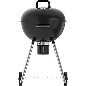Nexgrill Premium Charcoal Grill, 22" Heavy Duty Charcoal Kettle Grill, Outdoor Cooking, Camping Patio, Backyard, Tailgating, Black (22 Inches Original)