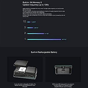 SKYRC GSM-015 GPS Enabled GNSS Remote Control Speedometer and Altimeter Data Tracking Device for Vehicle, RC Car, Boat, Plane, Rocket, and Quadcopter