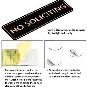 Apartment For Rent Sign For House (With Strong Adhesive Tape), 3" X 9" Premium Durable For Home & Office,Acrylic Signs For Front Door/Wall/Window, Clear And Easy To Read