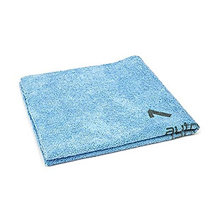 Autofiber [Quadrant Wipe] Premium Coating Leveling Towel (16"x16") 10 Pack (Blue)