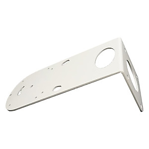 SMTAV PTZ Camera Mount, Small Universal Wall Mounting Bracket Compatible with PTZ Camera (Wall Mount-White)