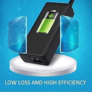 For Samsung 19V LCD LED HDTV TV Plasma DLP Monitor Power Cord Charger Replacement Adapter Supply for A4819-FDY UN32J UN22H 22" 32" BN44-00837A A6619_FSM, HW-M360, HW-M360/ZA Soundbar, 19V AC DC 8.5Ft.