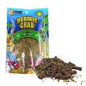 Reptile and Hermit Crab Supplies, Food Pouch, Habitat, Neon Gravel, Mister Trainer, and Seashell Palm Tree Accessory, All in one Starter Pack, 5 Items