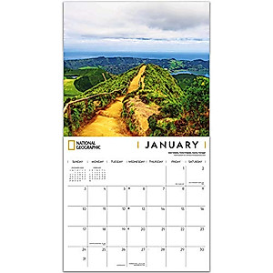 National Geographic World Travel 2021 Wall Calendar