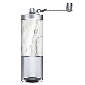 Manual Coffee Grinders With Ceramic Conical Burr Stainless Steel Handle Crank Mill For Drip Coffee Espresso French Press Hand Coffee Grinder