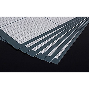 A3 Non Slip Vinyl Cutter Plotter Cutting Mat with Craft Sticky Printed Grid, 460mm*300mm