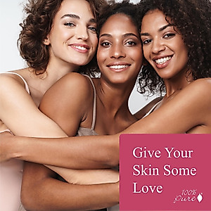 100% PURE Coffee Bean Caffeine Eye Cream Refresh & Hydrate Under Eye Treatment Reduce Puffiness, Dark Circles, Wrinkles with Green Tea, Rose Hip, Vitamin E - Youthful Vibrant Eyes - Vegan - 1 oz