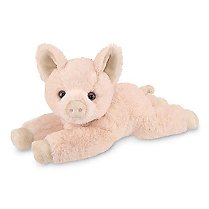 Bearington Pig E. Sue Plush Pig Stuffed Animal, 12 Inches