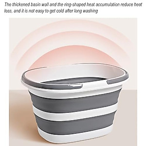 ZAJSSS Foldable Dog Pet Bathtub,Portable Bathtub for Puppy,Multifunctional Pet Shower Basin with Handles On Both Sides,for Puppy Small Dogs Cats