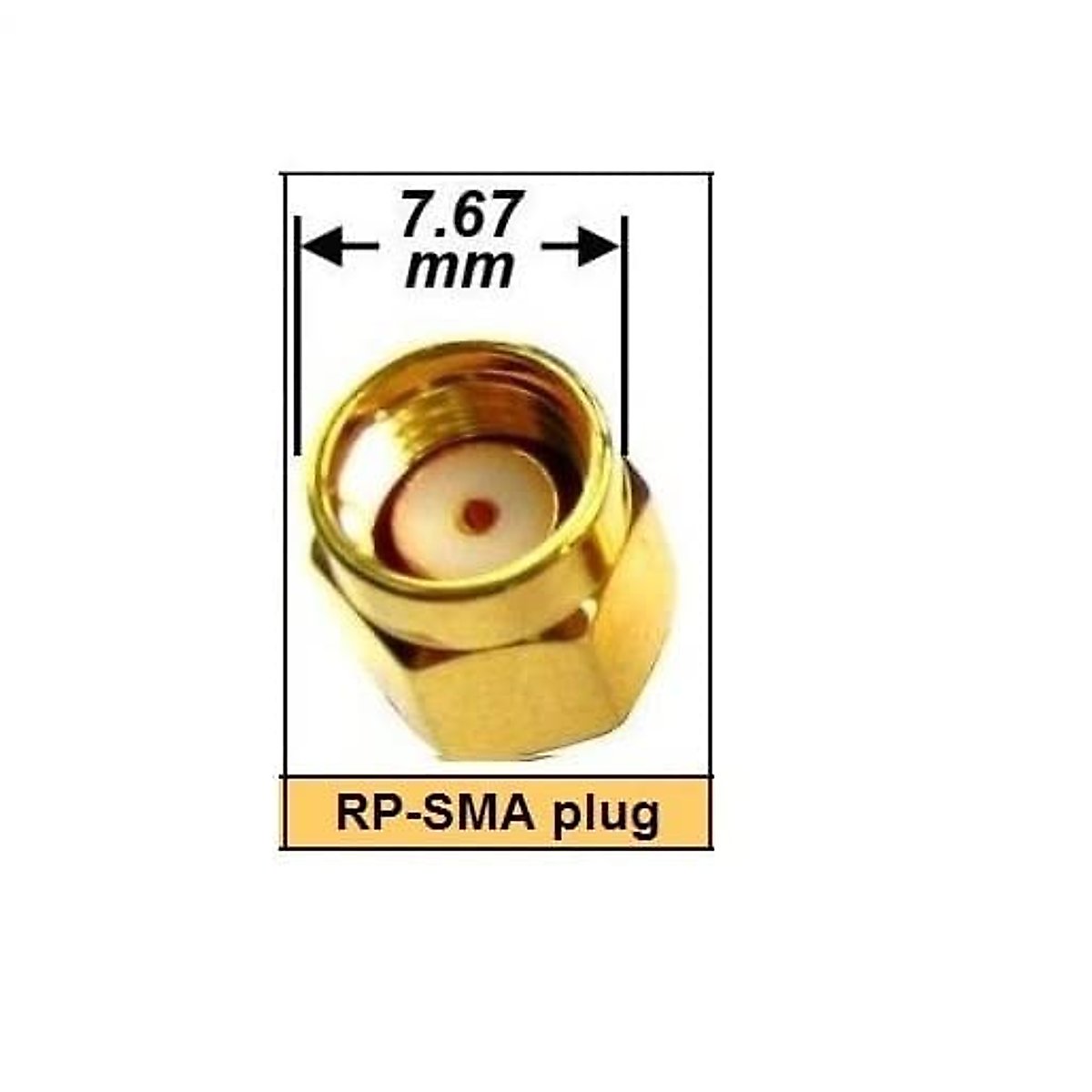 WiFi Antenna WiFi, WiMAX and Bluetooth Rectangular Shape Adhesive Mount